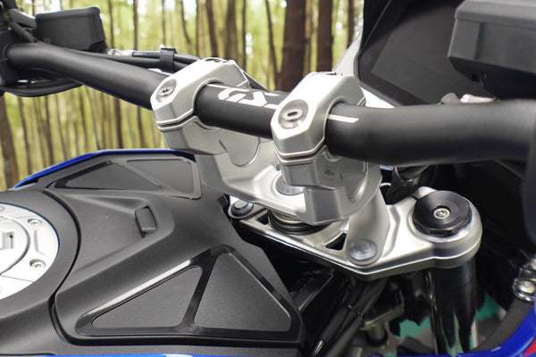 Evotech Handlebar Offset Riser - BMW R 1300 GS Adventure Triple Black ...