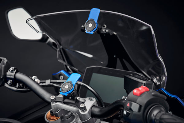 EP Quad Lock Compatible Handlebar Clamp Sat Nav Mount | Suzuki GSX ...