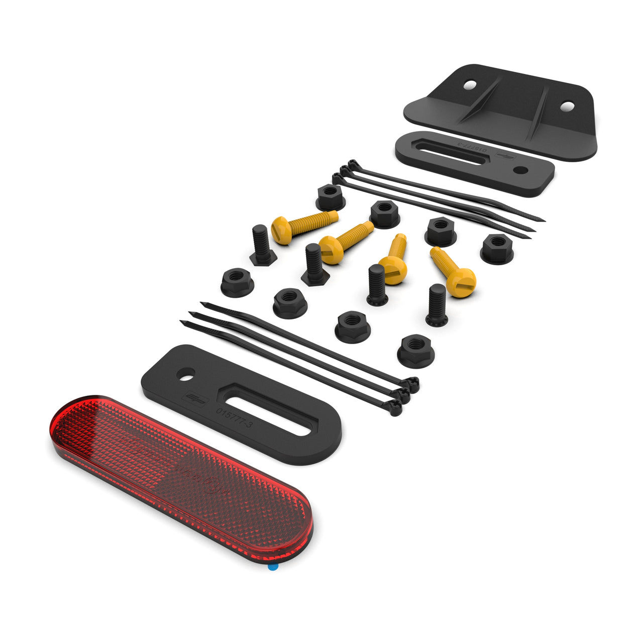 Evotech Number Plate And Reflector Mounting Kit – Evotech-Performance